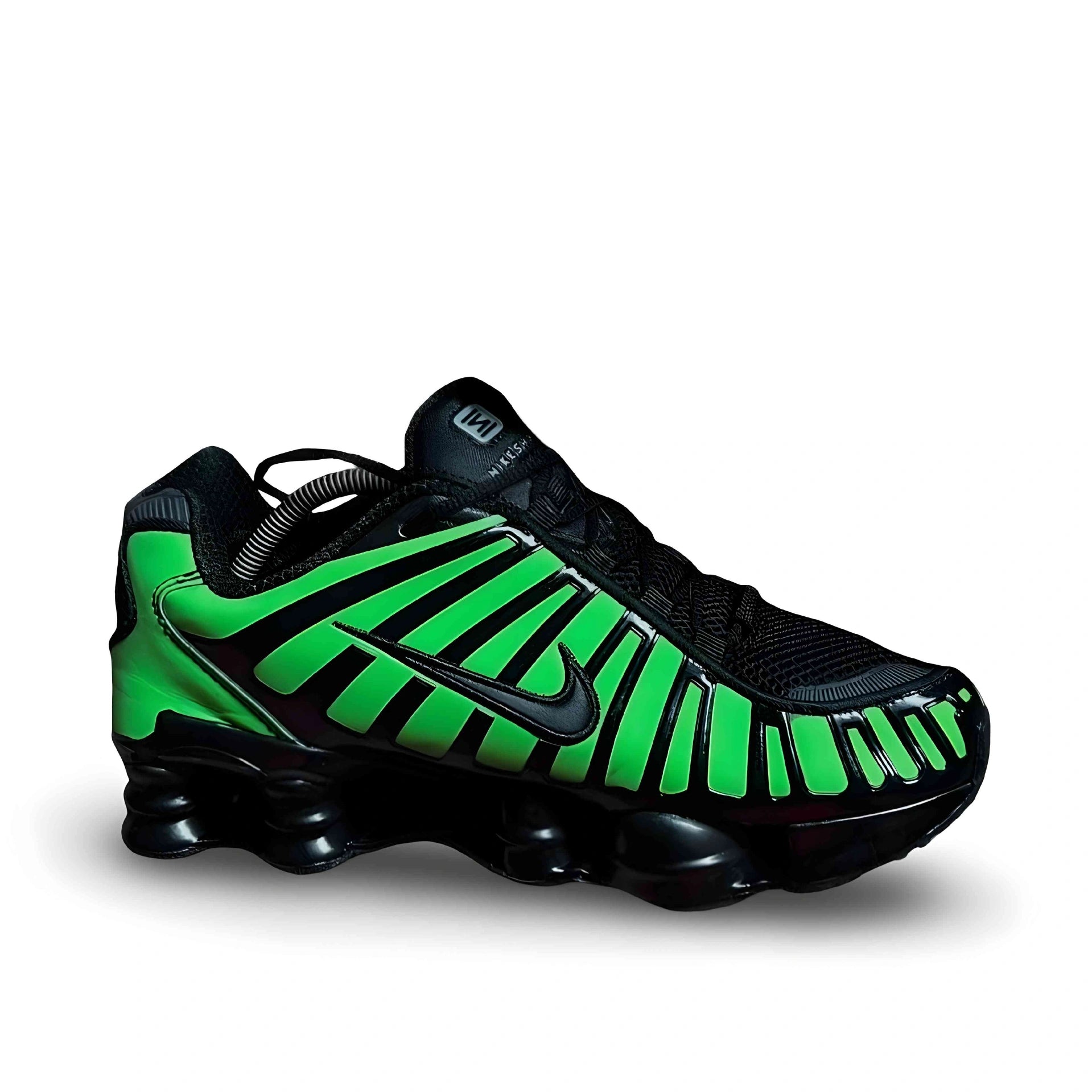Custom Nike Shox tl 'green' thermoreactive Colour Change – Level Shoes