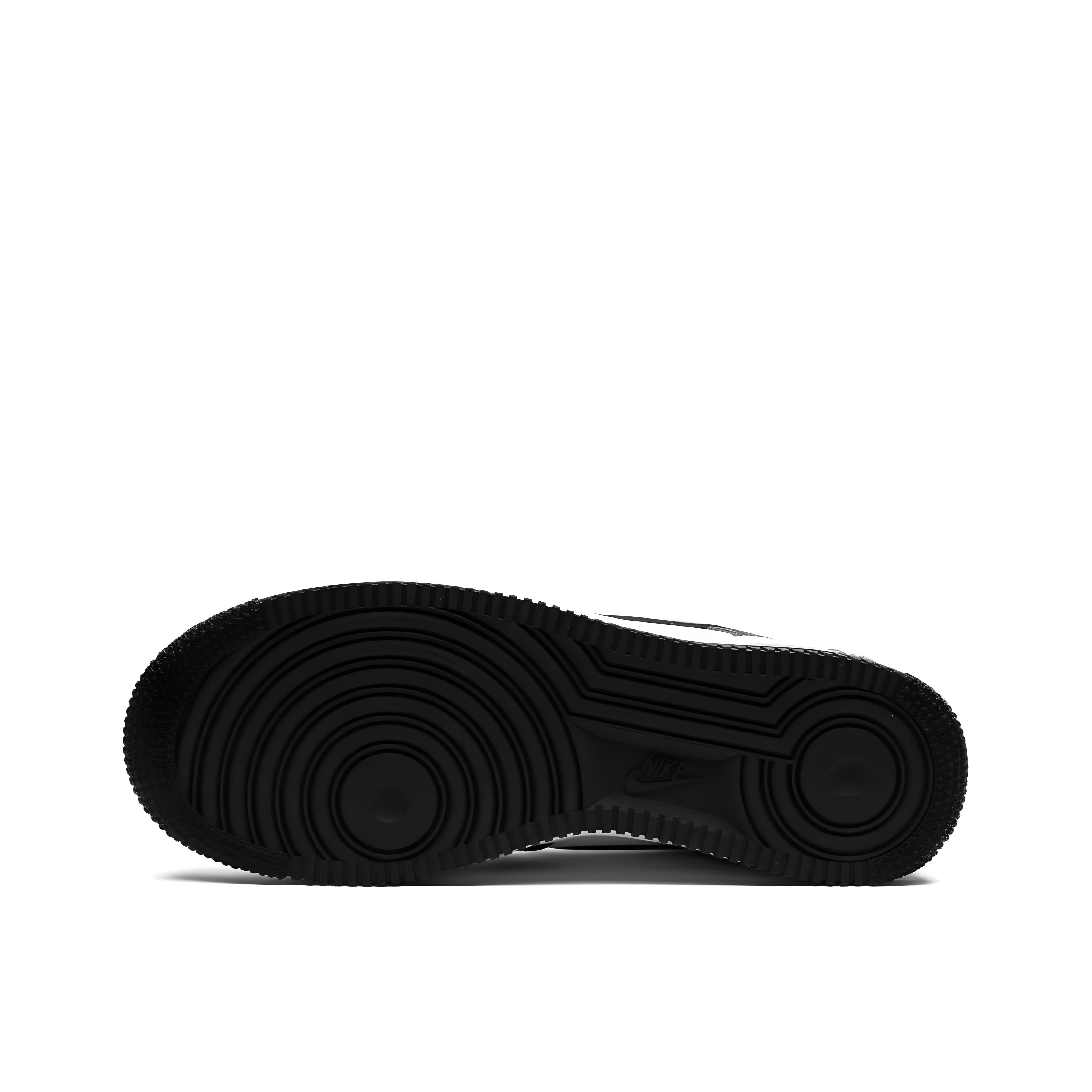 Nike Air Force 1 Low White Swoosh Panda - level shoes – Level Shoes