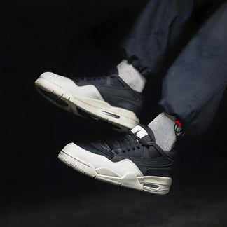 Jordan Air Jordan 4 RM men's "black and Light Bone" - level shose ...