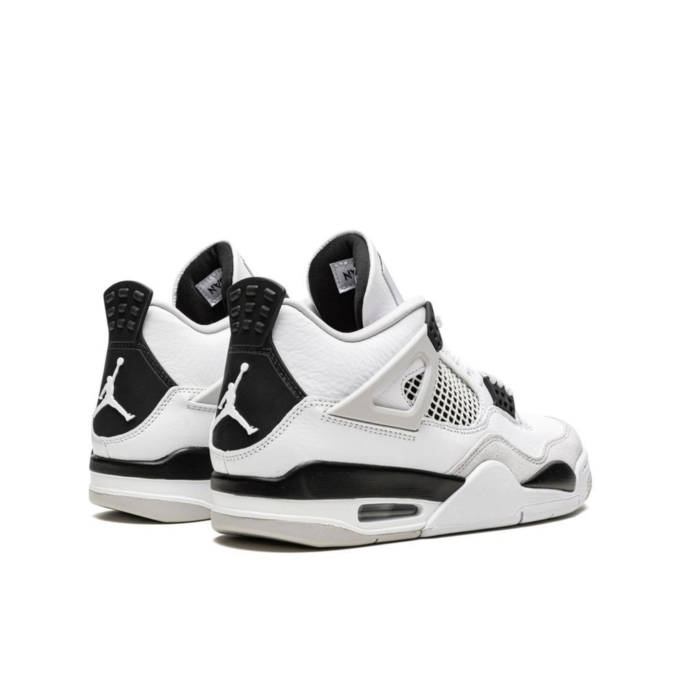 JORDAN AIR JORDAN 4 RETRO "Military Black" – Level Shoes
