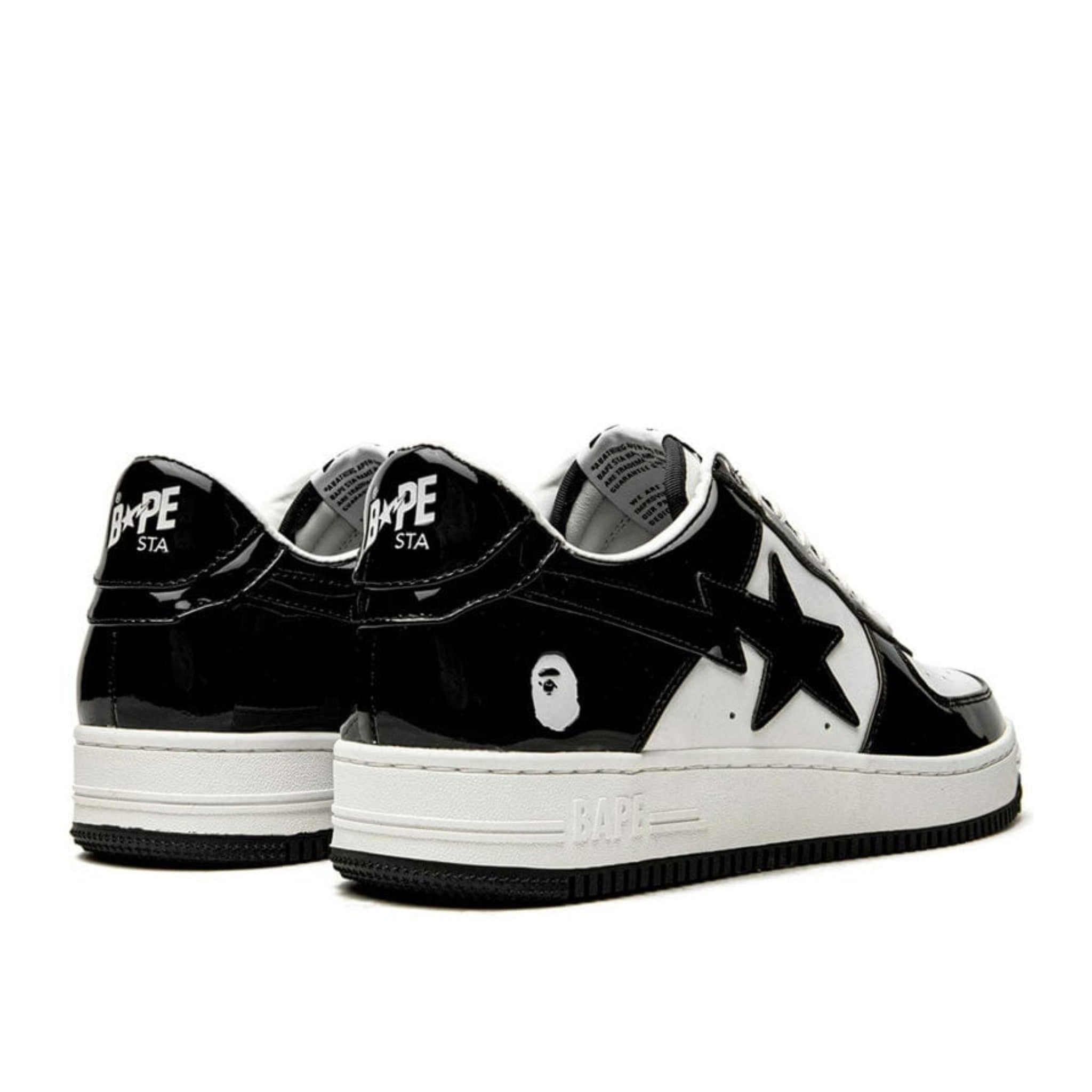 A Bathing Ape Bape Sta Low 'Black' – Level Shoes