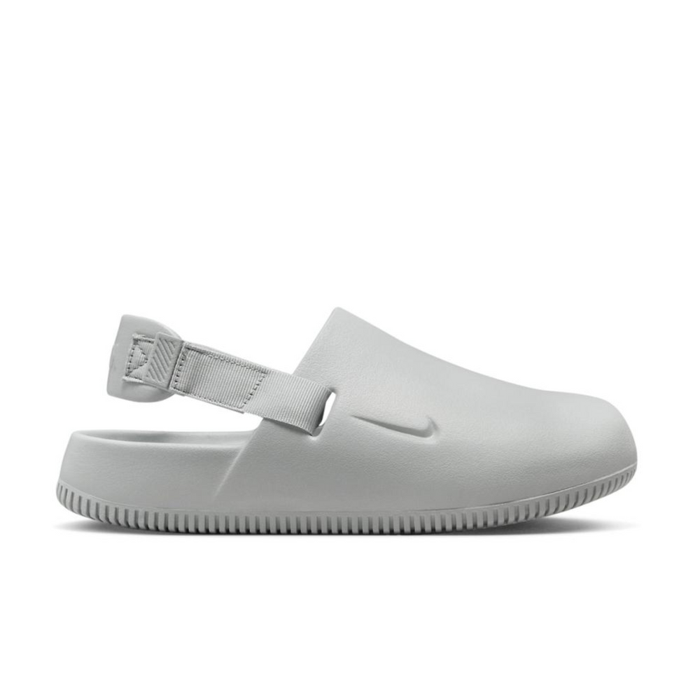 Nike Calm Mule/Clog In Grey – Level Shoes