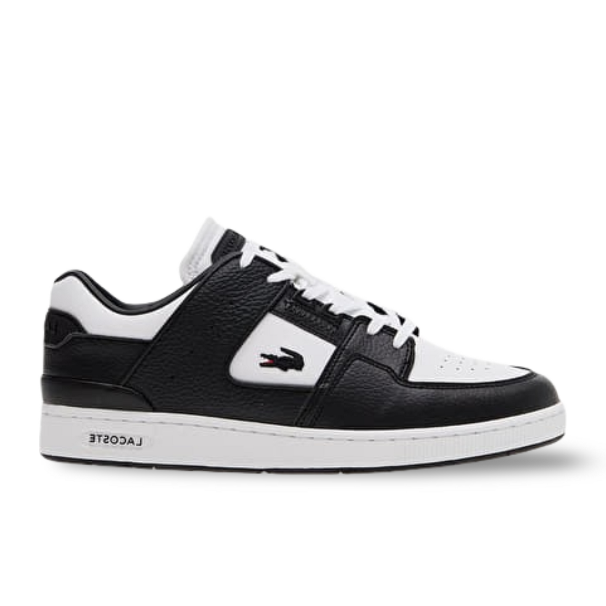 lacoste Court Cage White/ Black – Level Shoes