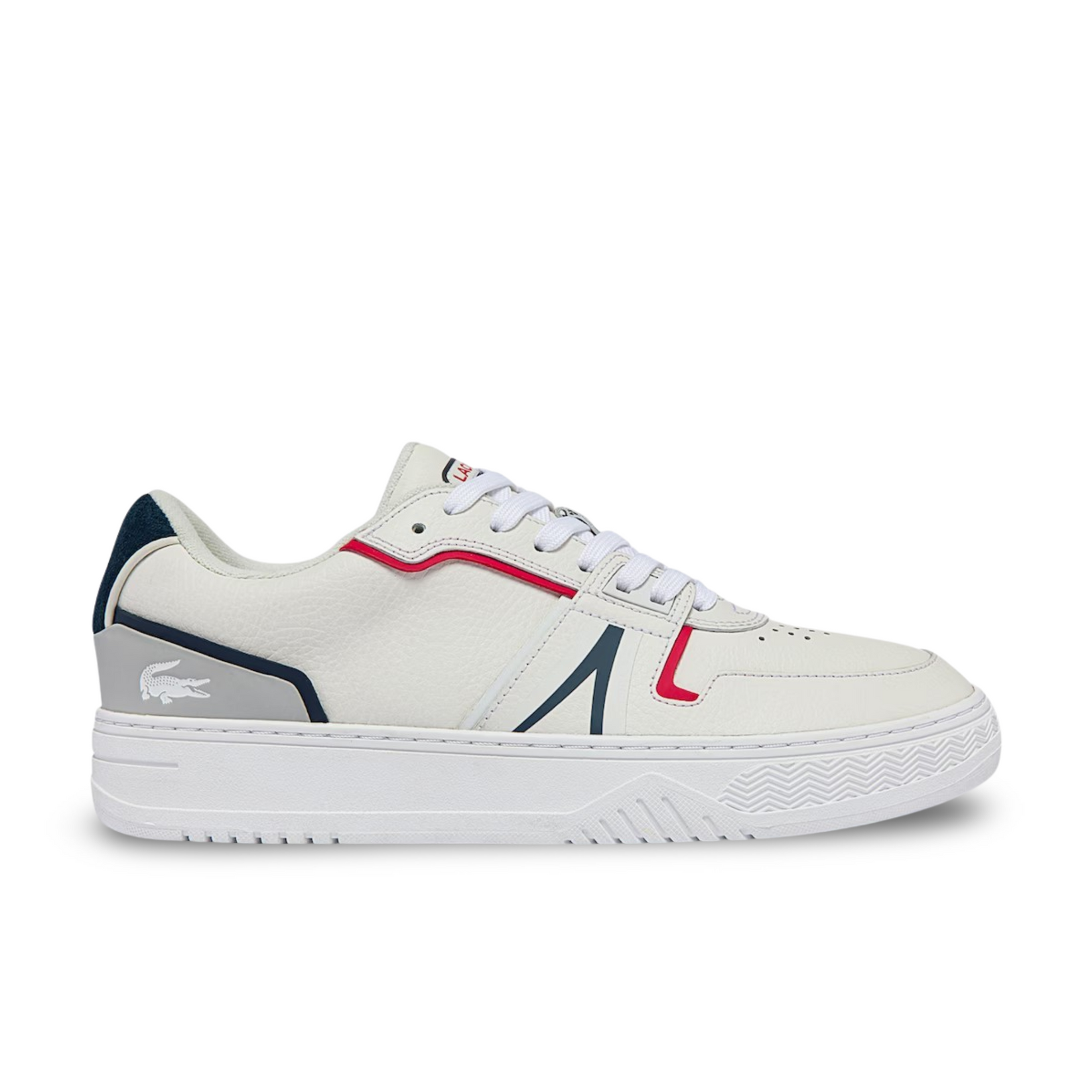 LACOSTE MEN'S L001 LEATHER SNEAKERS – Level Shoes