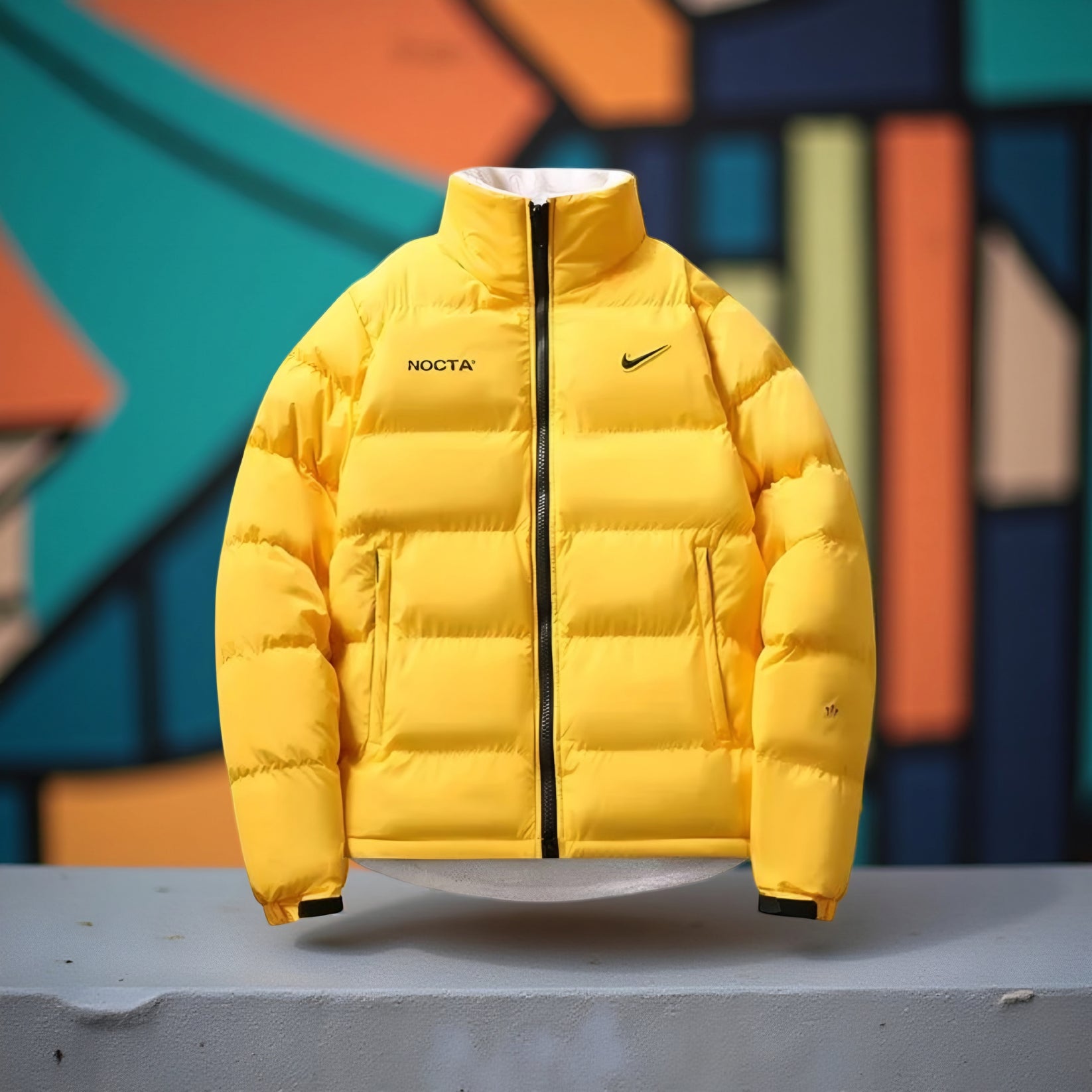 Drake x Nike NOCTA Puffer Jacket "Yellow" – Level Shoes